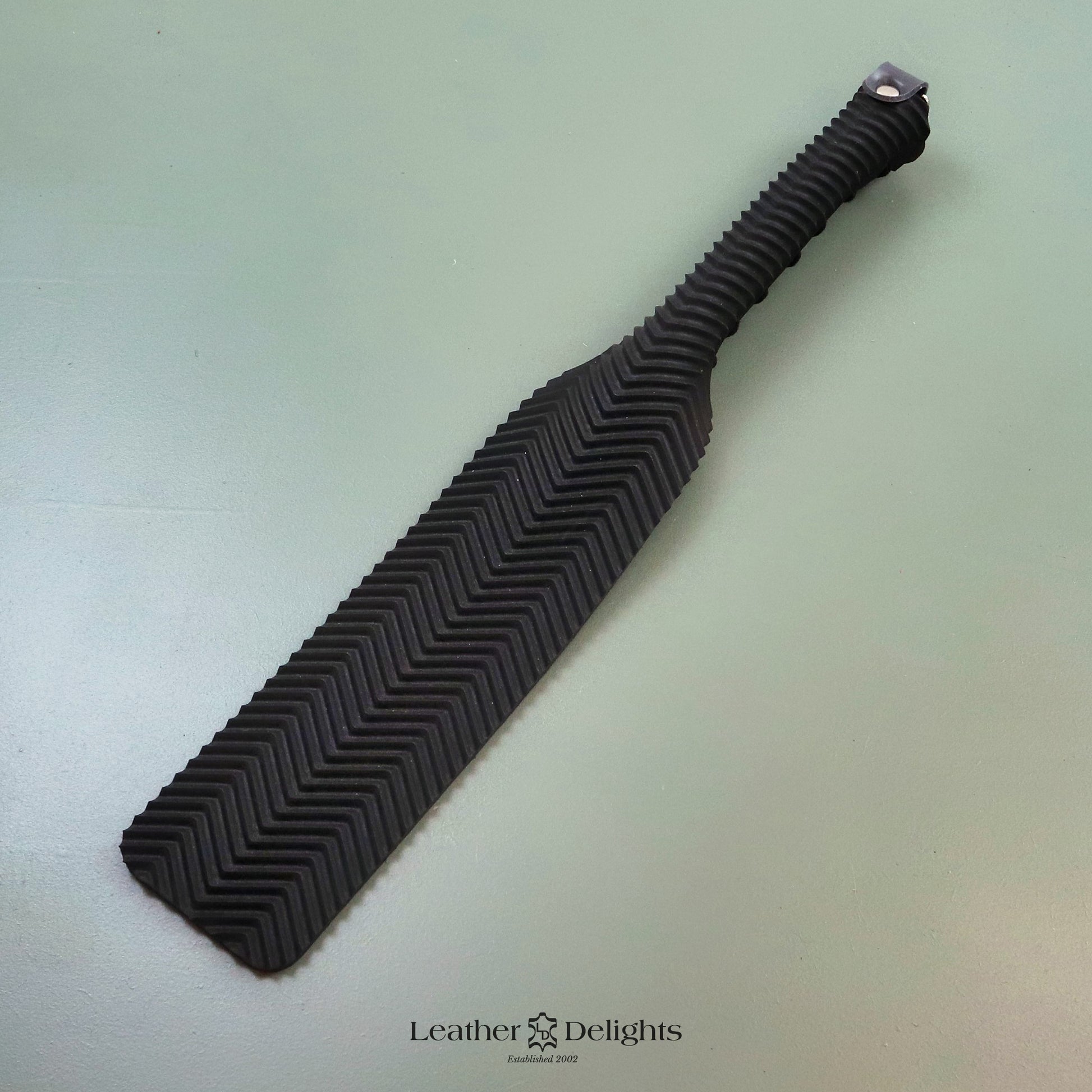 Double Cheek Slapper - Ripple Rubber – Leather Delights