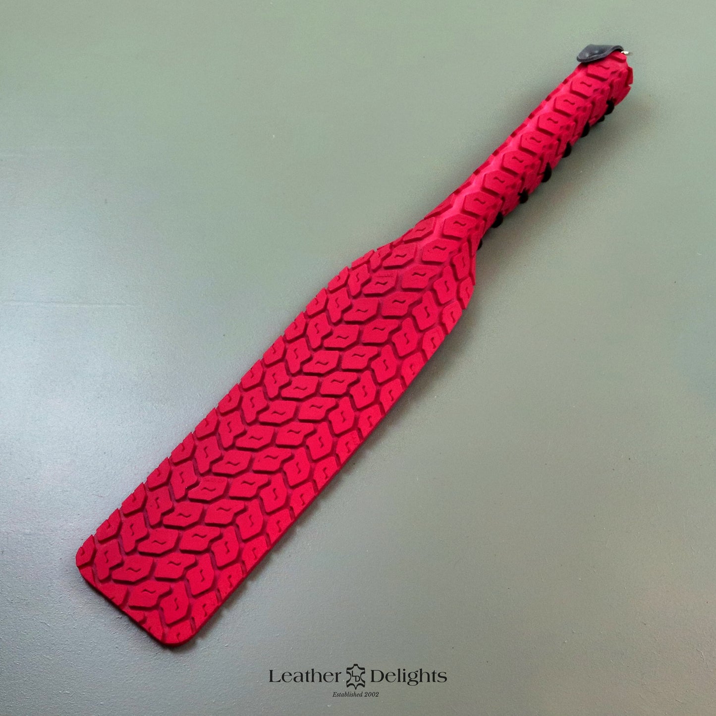 Double Cheek Slapper - Tyre Tread Rubber – Leather Delights