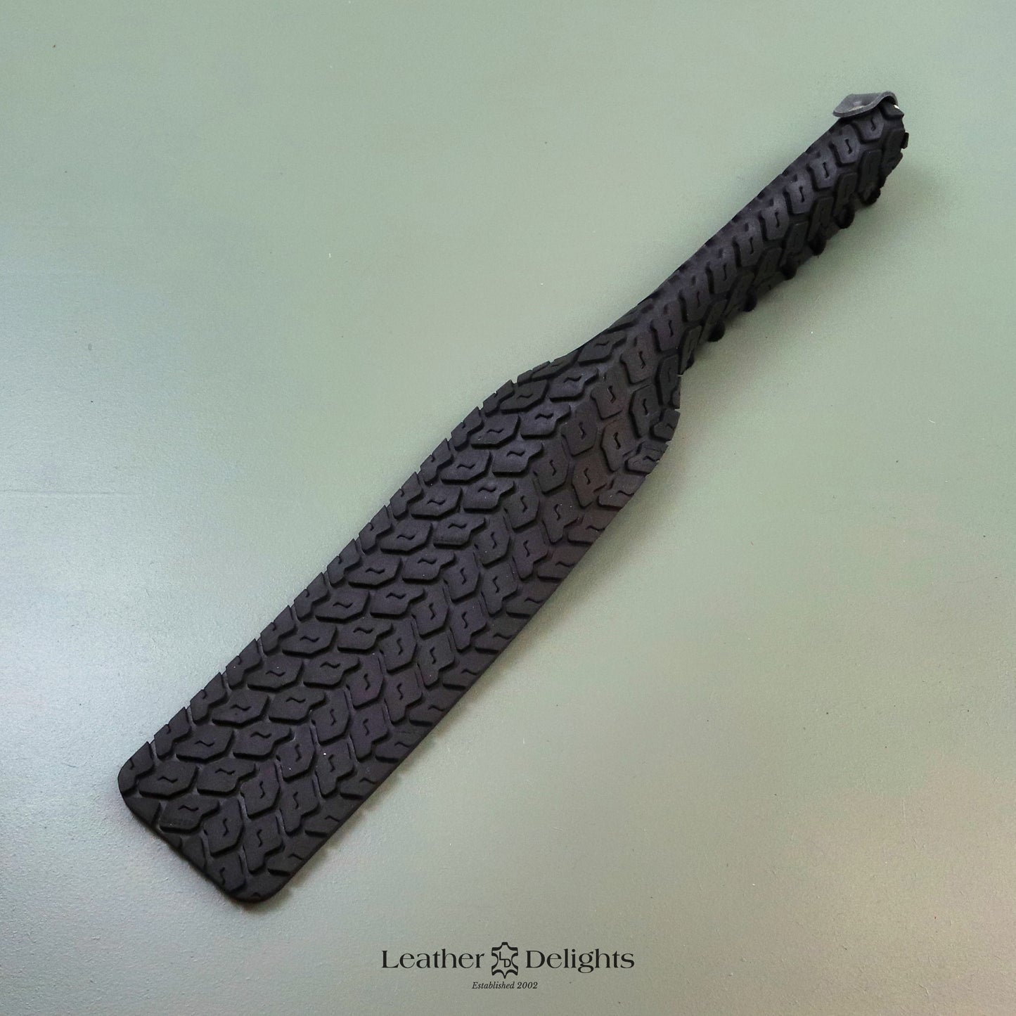 Double Cheek Slapper - Tyre Tread Rubber – Leather Delights