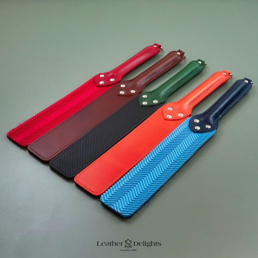 Leather & Rubber Paddles – Leather Delights