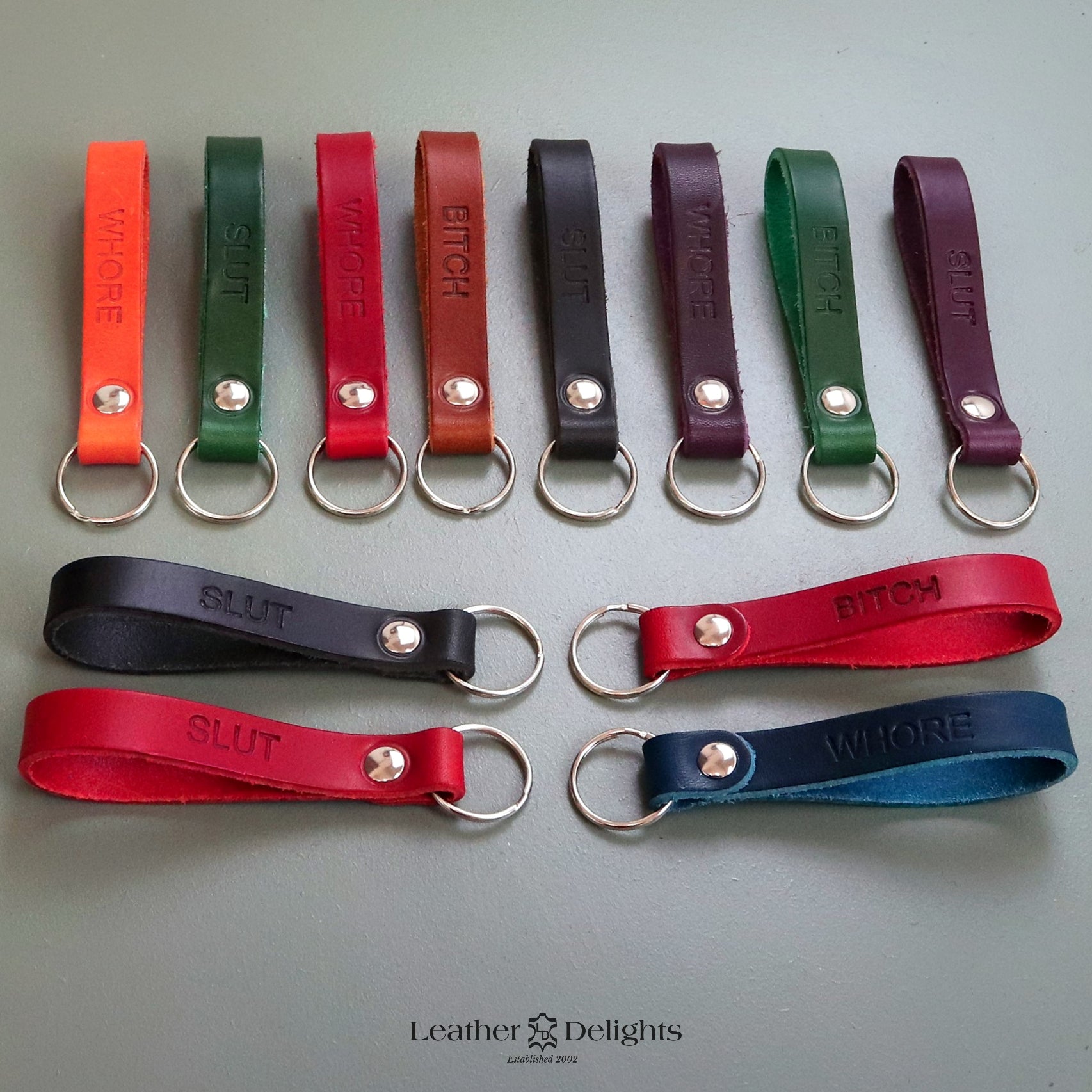 Keyrings – Leather Delights