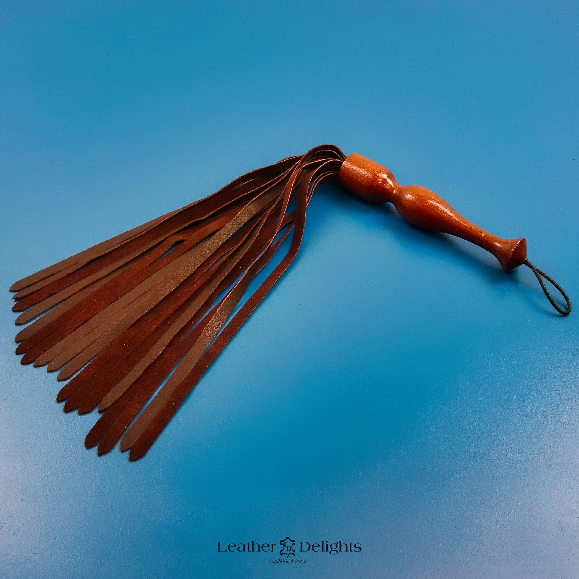Soft Brown Leather Flogger – Leather Delights
