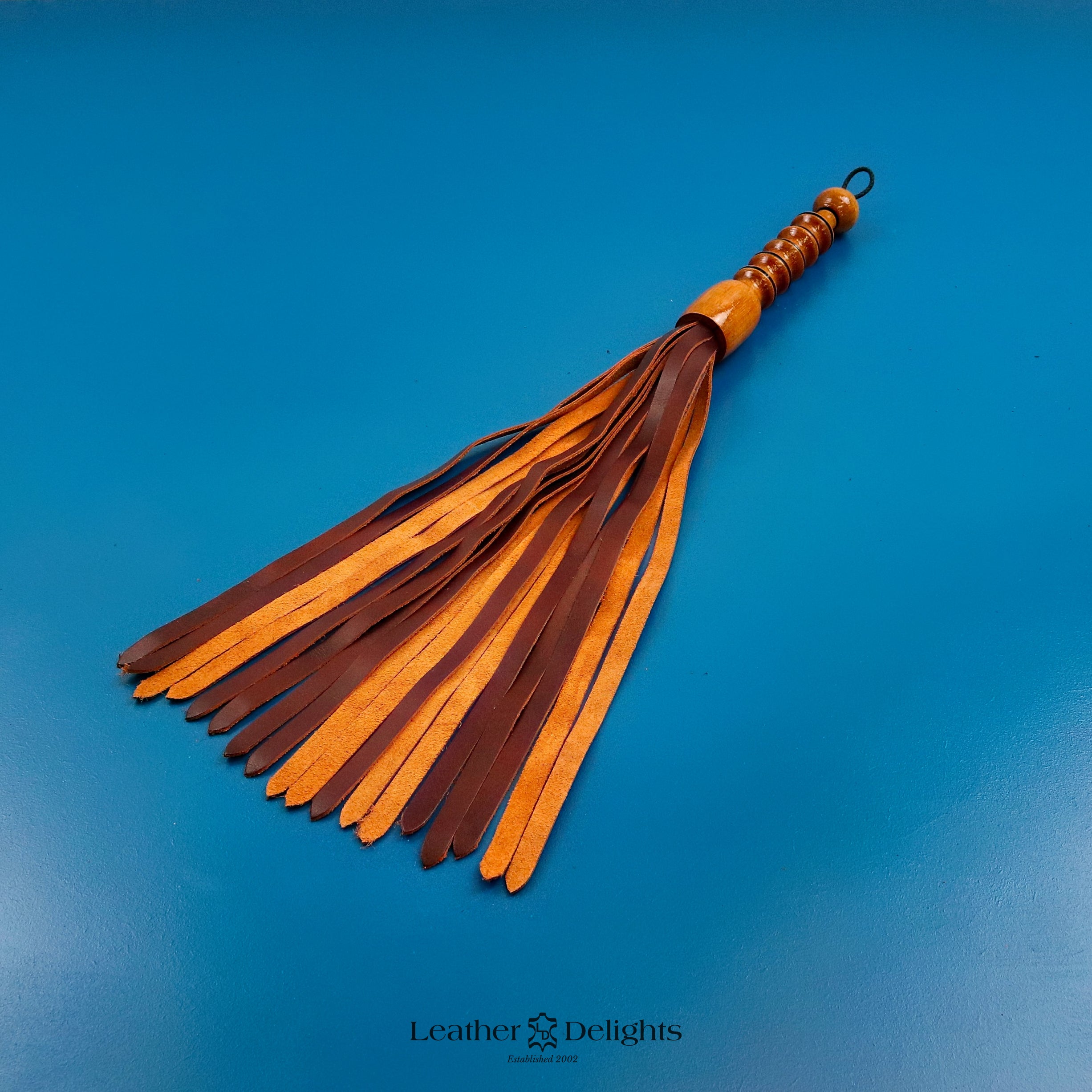 Soft Brown Leather Flogger – Leather Delights