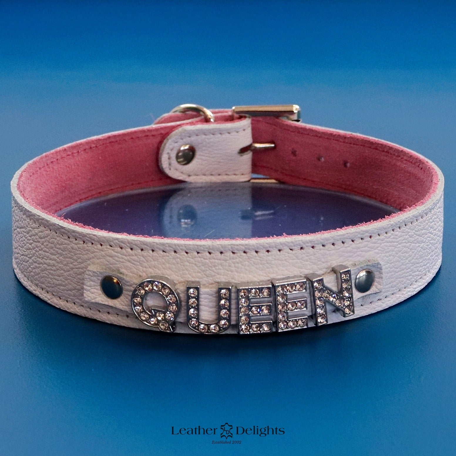 1" Wide Name Collar – Leather Delights