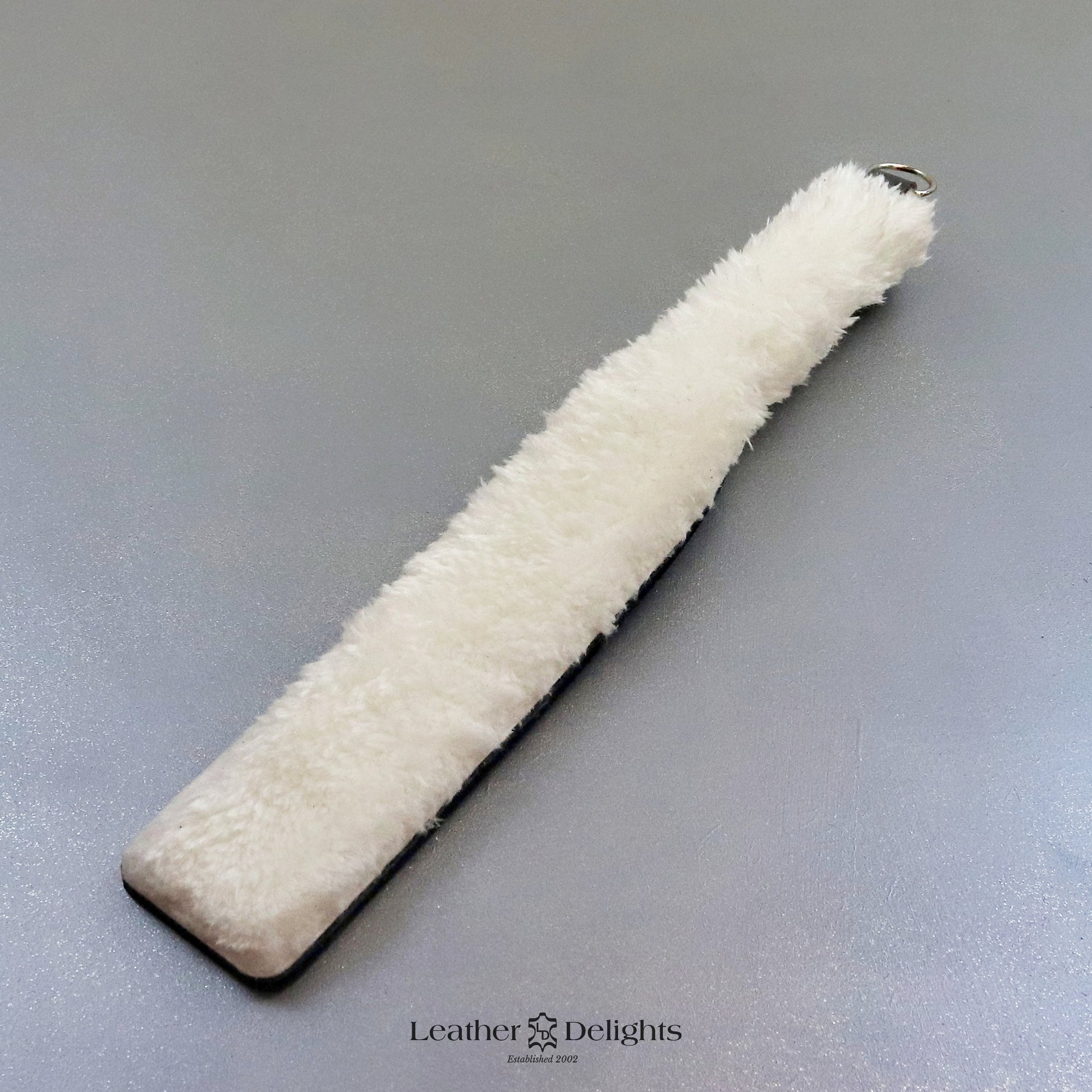 Double Cheek Slapper - Dimpled Rubber & Synthetic Sheepskin – Leather ...