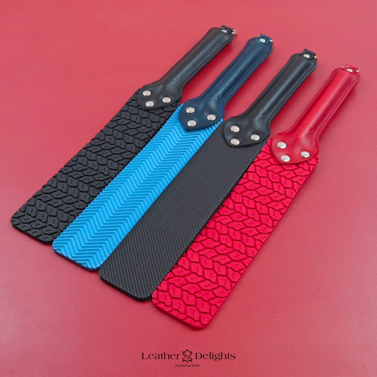 Punishment Paddle - Rubber – Leather Delights