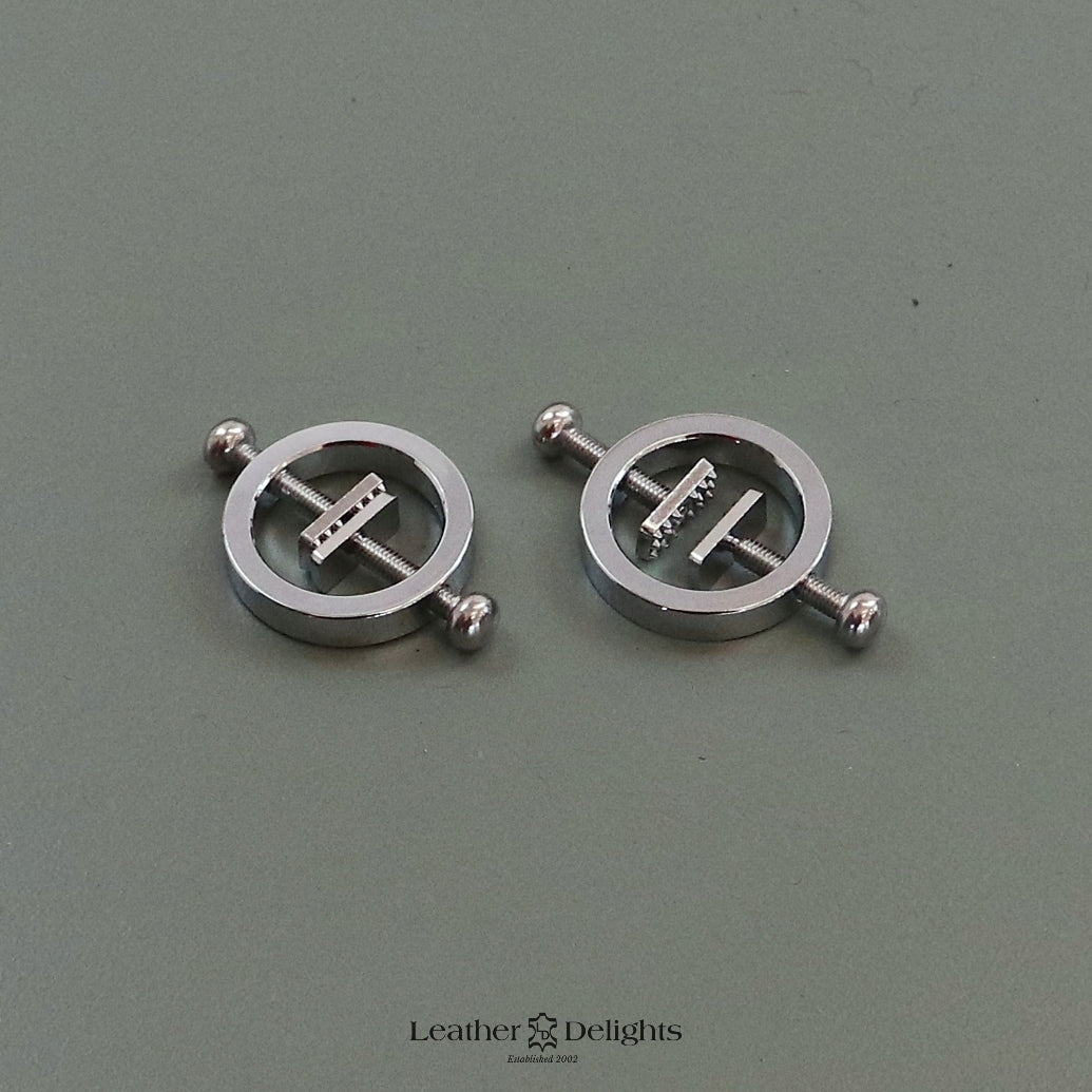 Adjustable Round Clamps – Leather Delights