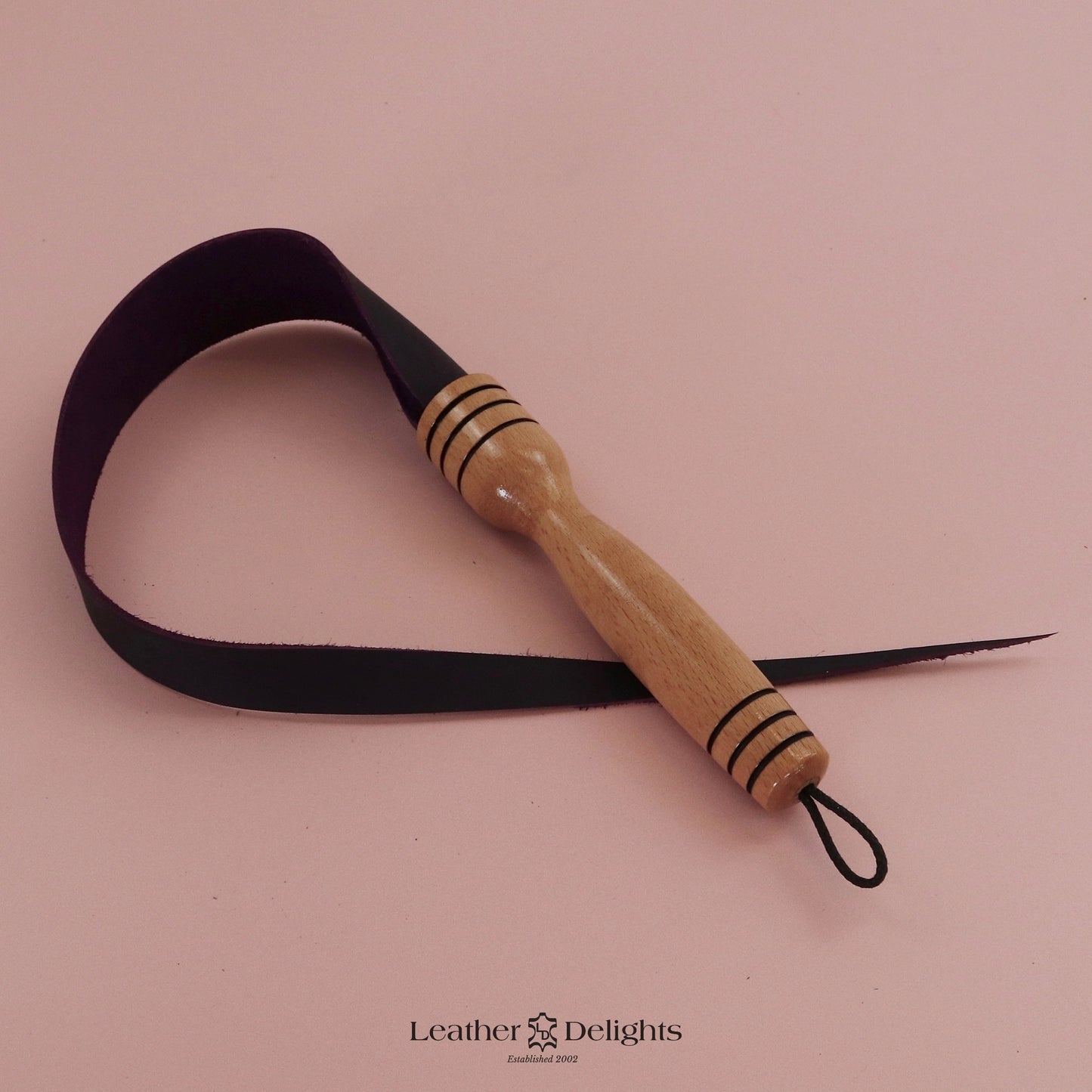 Soft Purple Leather Dragon Tail – Leather Delights